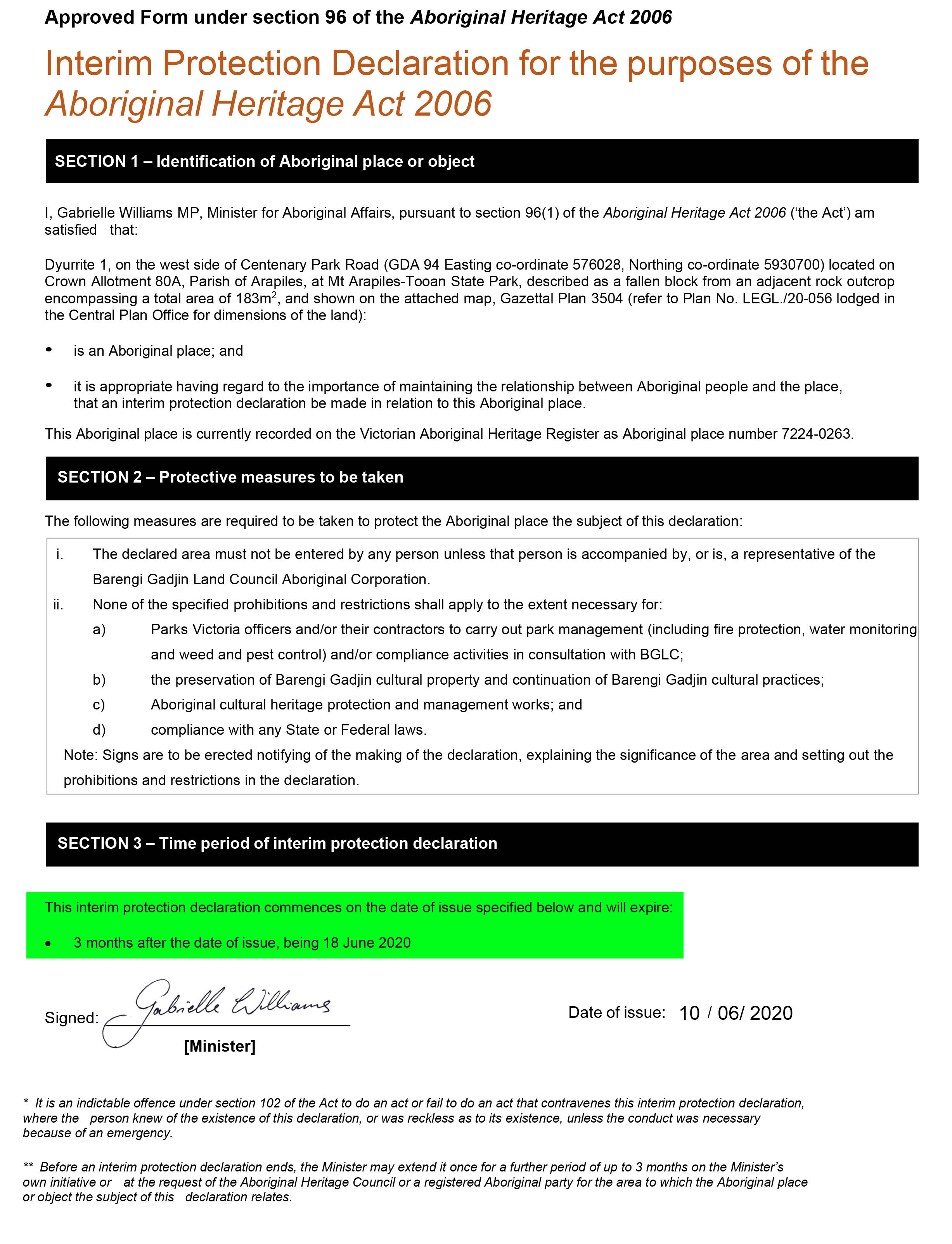 Arapiles Protection Declaration Expires | Save Grampians Climbing