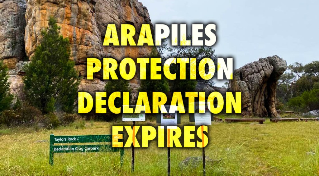 Arapiles Protection Declaration Expires | Save Grampians Climbing