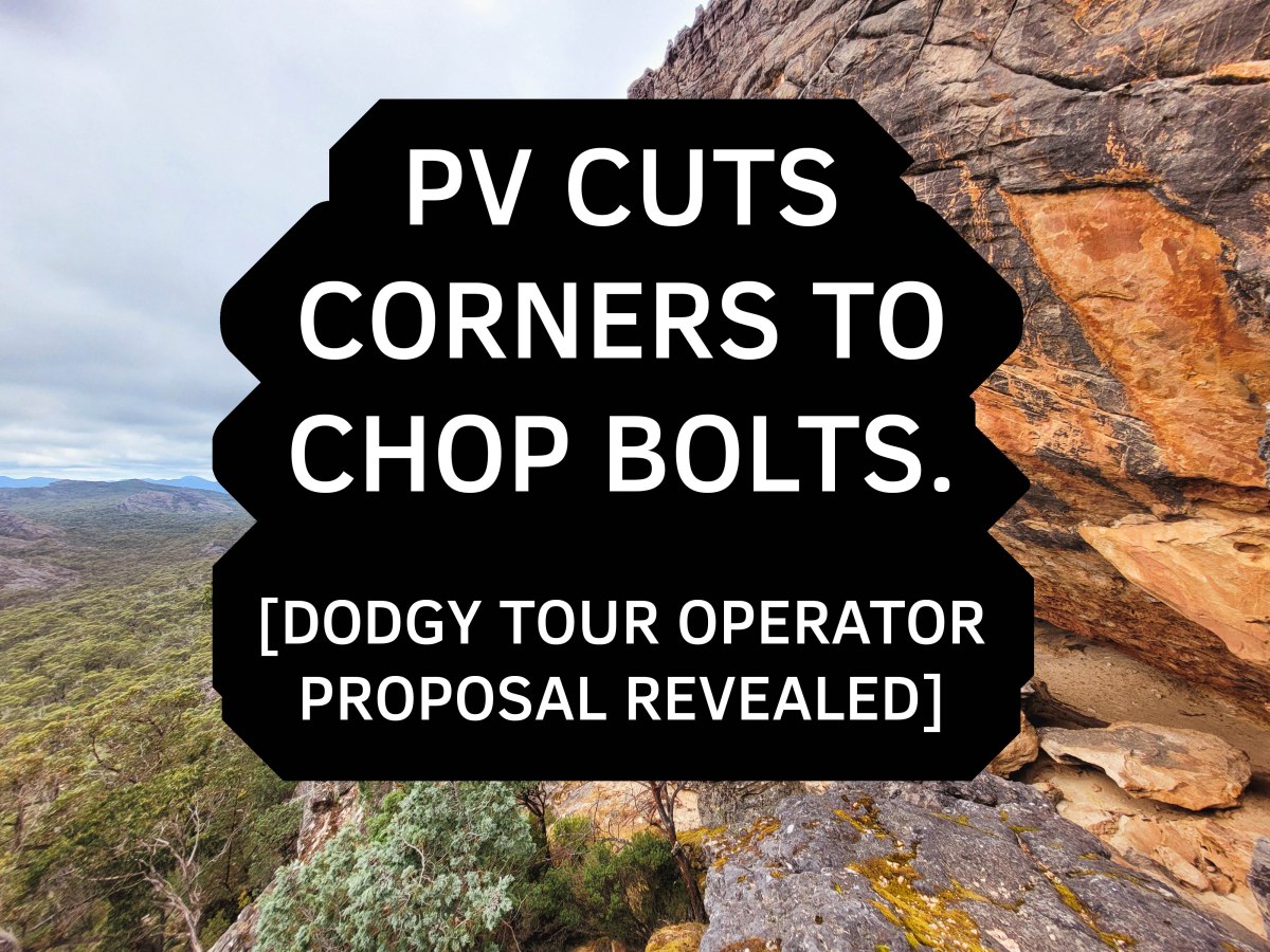 “You’re hired!” PV seeks climbing guides to chop bolts. | Save ...